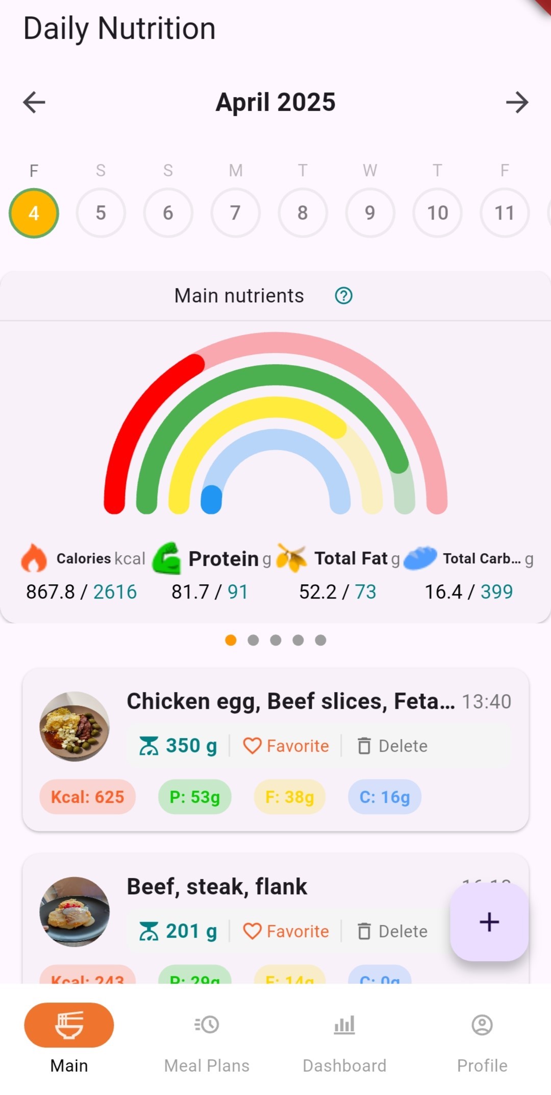 Nutrify - AI-Powered Nutrition Diary